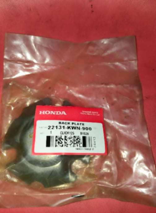 HONDA GENUINE back plate only for click125/click150 v1/v2 | Lazada PH
