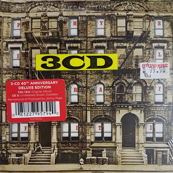 Led Zeppelin - Physical Graffiti (40th Anniversary Deluxe Edition) 3CD ...
