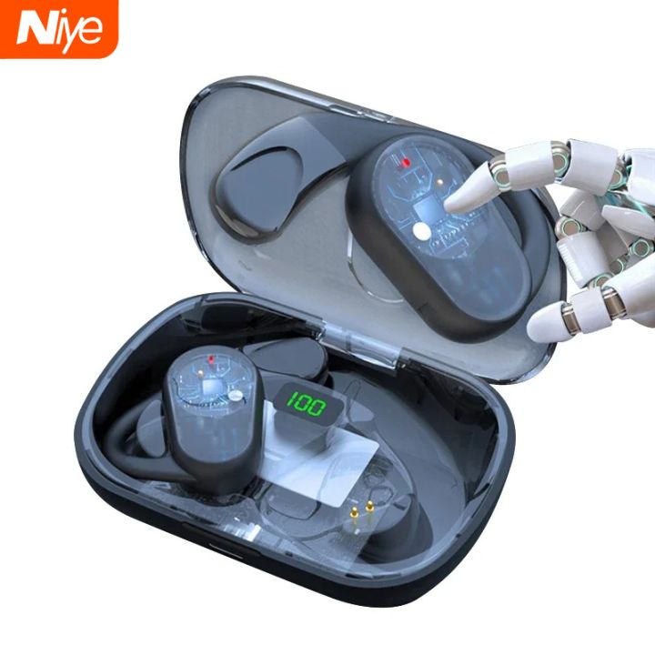 Niye 2023 OWS Mechanical Mecha Wind Wireless Bluetooth Earbuds HIFI ...