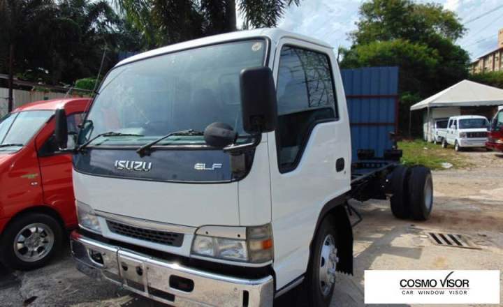 ISUZU ELF / NPR / NKR / NQR LORRY / TRUCK 1993-2005 DOOR VISOR (MADE IN MALAYSIA) | Lazada