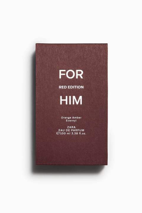 ZARA FOR HIM RED EDITION EAU DE PARFUM 100 ML | Lazada PH