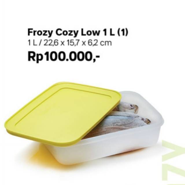 Tupperware frozy cozy 1 liter | Lazada Indonesia