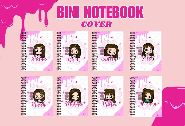 Bini Ppop Notebook (yarn, Composition, Writing) 80 Leaves | Lazada PH