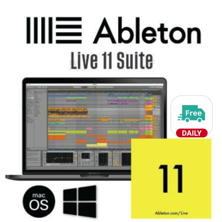 ABLETON LIVE 11 SUITE 11 | Mac and Windows v11.1 | via LINK/USB | Lazada PH