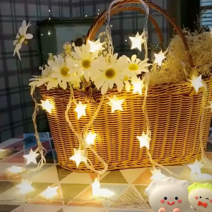 【ECO HOME】พร้อมส่ง ไฟตกแต่ง LED ประดับดาว USB ไฟดาว ตกแต่งห้องนอน ...