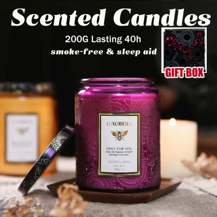 200ML Scented Candles For Home Fragrance Scented Candles Gift Set For ...