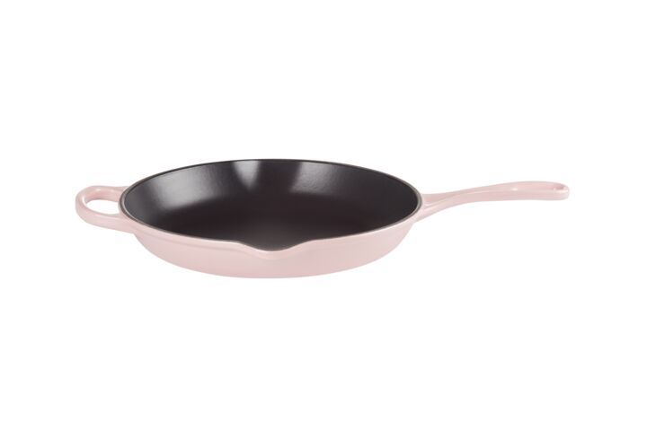 CAST IRON - SIGNATURE SIGNATURE ROUND SKILLET 26 CHIFFON PINK | Lazada ...