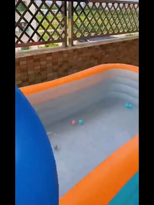 WL Outdoor Inflatable Swimming Pool for kids and family With Free ...