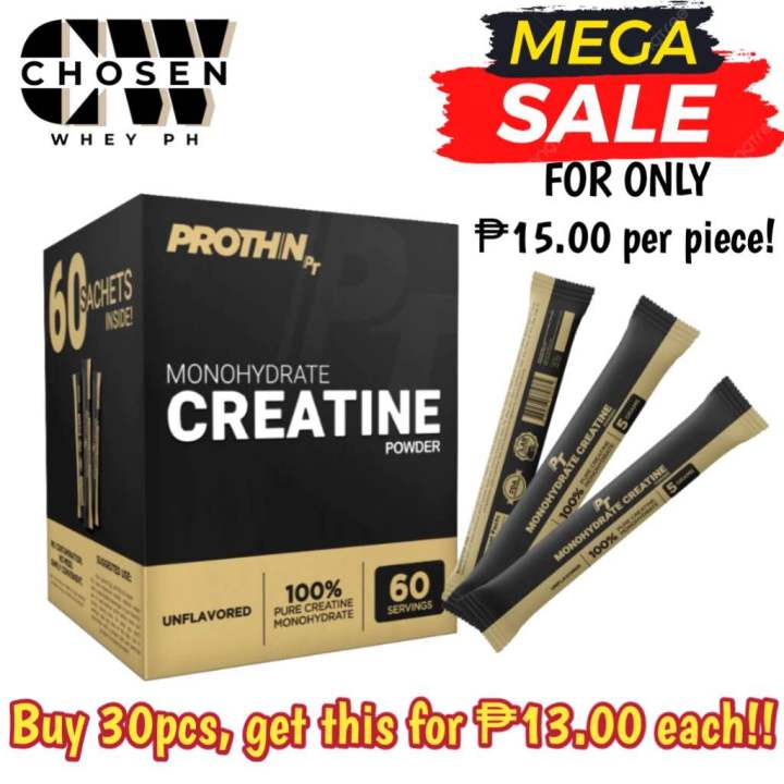 PROTHIN CREATINE MONOHYDRATE SOLD PER SACHET | Lazada PH