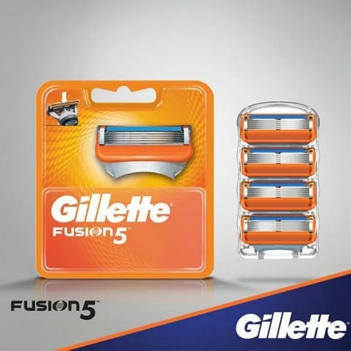 Gillette Fusion Fusion5 Men Refill Replacement Razor Blade Cartridge 4 ...