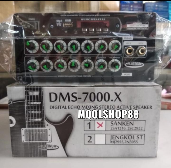 KIT TONE CONTROL SPEAKER AKTIF STEREO + POWER + MP3 + SUBWOOFER DMS ...