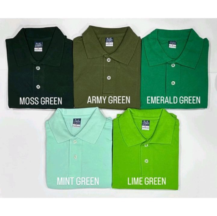 BLUE CORNER POLO SHIRT for men adult size :XS-S-M-L-XL | Lazada PH