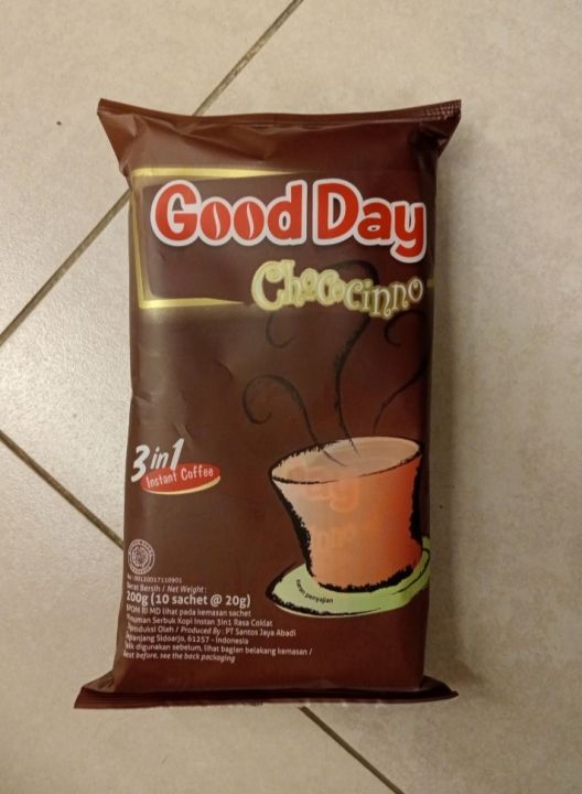 GOOD DAY 3 In 1 Instant Coffee Chococino Isi 10 | Lazada Indonesia