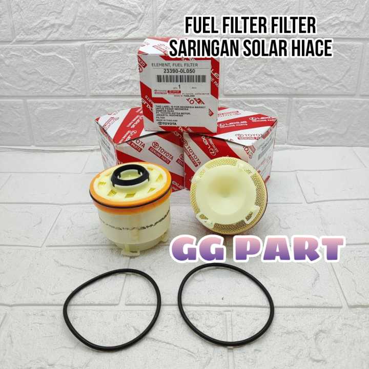 FUEL FILTER FILTER SOLAR SARINGAN SOLAR TOYOTA HIACE COMMUTER | Lazada ...