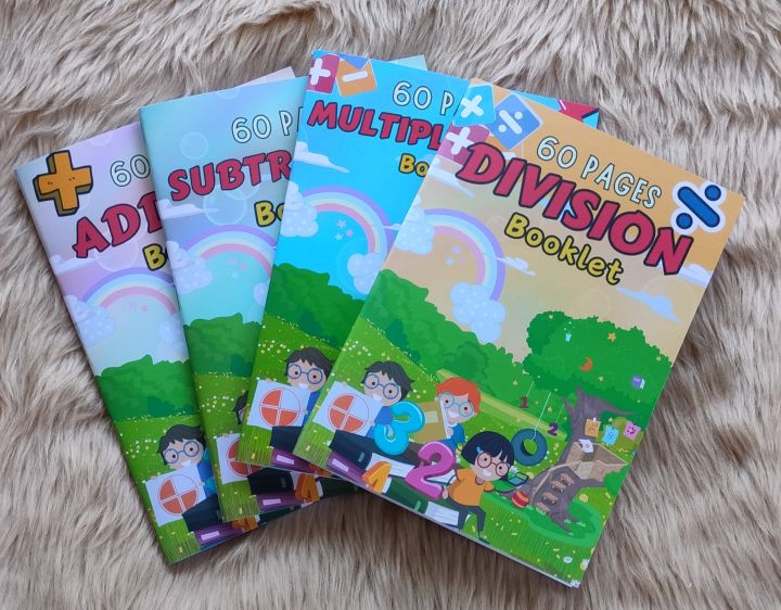 Math Activity Booklet (Addition, Subtraction, Multiplication, Division ...