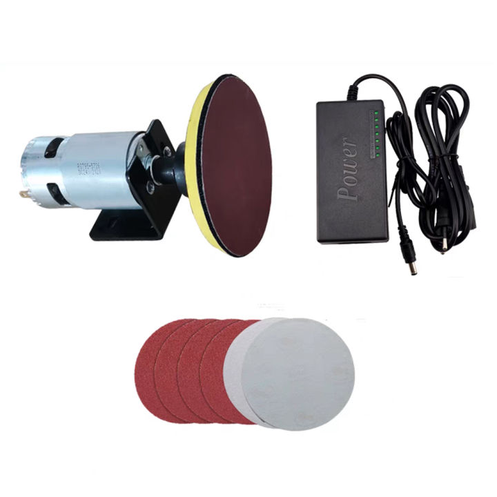 Mini Polisher Machine Sander with Sandpaper Pads Mini Sander DIY Sander ...