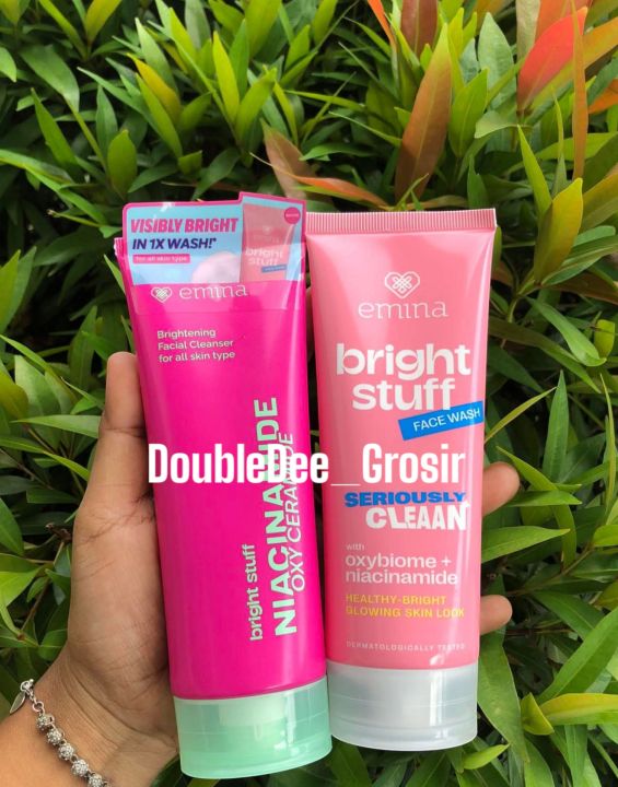 Emina Bright Stuff Face Wash 100ml KEMASAN BARU sabun cuci muka ...
