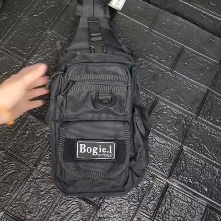 Bogie1 กระเป๋าสะพายหน้า สี ดำ ทราย เขียว ดิจิตัล ACU | Lazada.co.th