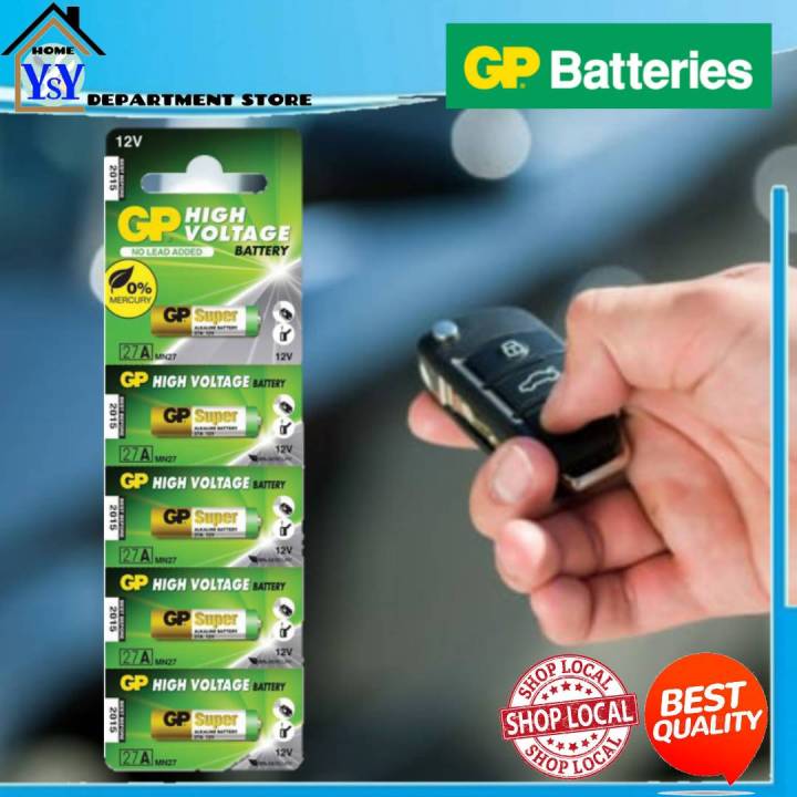 GP®-SUPER 23A 12V HIGH VOLTAGE | SUPER ALKALINE BATTERIES | Lazada ...