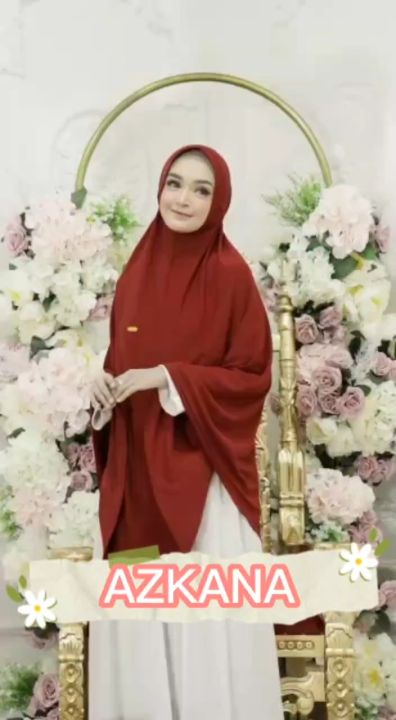 Hijab Instan Jumbo XXL Azkana By Delisa Collection | Lazada Indonesia