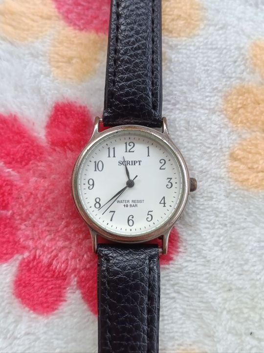 J-AXIS Watch Quartz นาฬิกามือสอง วินเทจ | Lazada.co.th