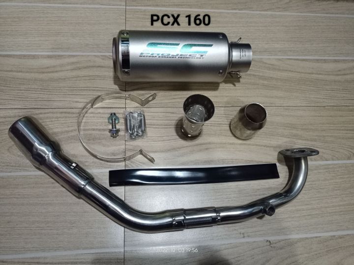 PCX 160/CLICK 160 FULL EXHAUST SYSTEM SC PROJECT | Lazada PH