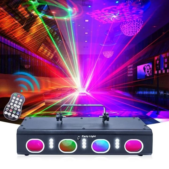 New Stage Lighting Effect Disco Laser Light Ktv Flashing Light Rotating ...