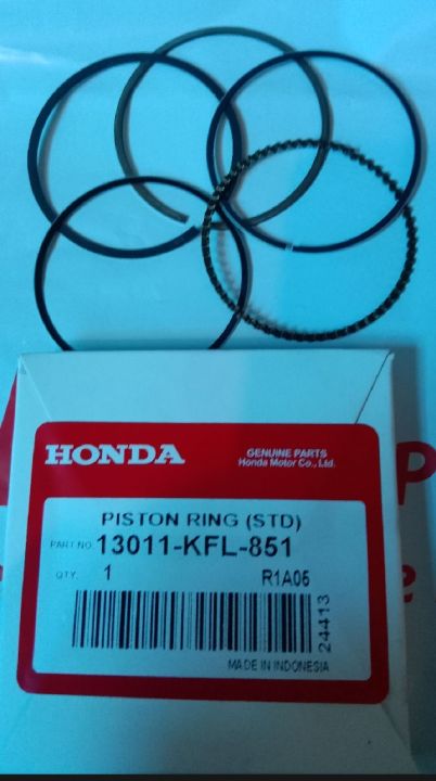 HONDA Genuine piston ring set for(XRM110 STD) Indonesia | Lazada PH