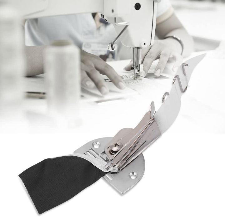 5 Sizes Overlock Binding of Curve Edge Folder Bias Binder Foot Sew Feet ...