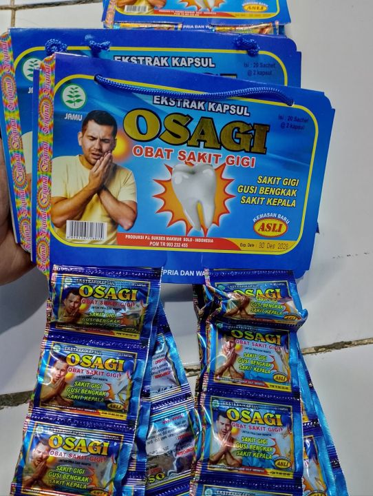 OSAGI BIRU TUA OBAT SAKIT GIGI ORIGINAL100% AMPUH | Lazada Indonesia