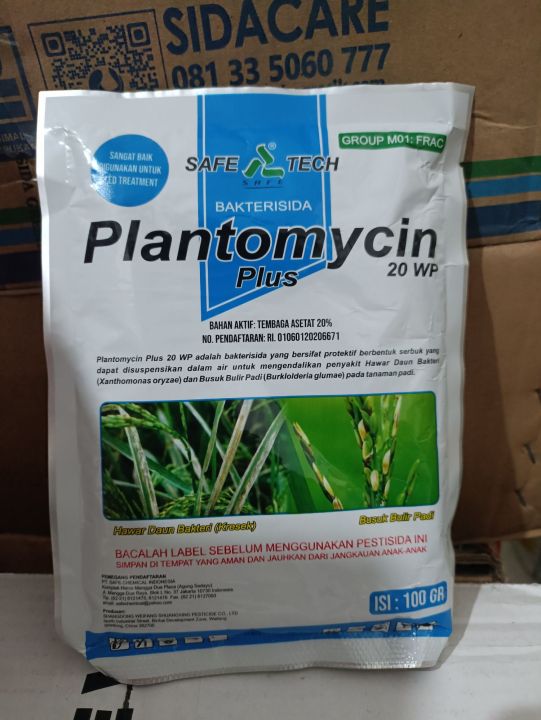 Bakterisida Plantomycin 20WP 100gram | Lazada Indonesia