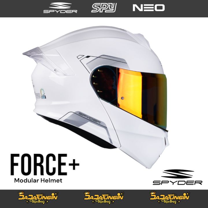 SPYDER FORCE+ Modular Dual Visor Helmet | Lazada PH
