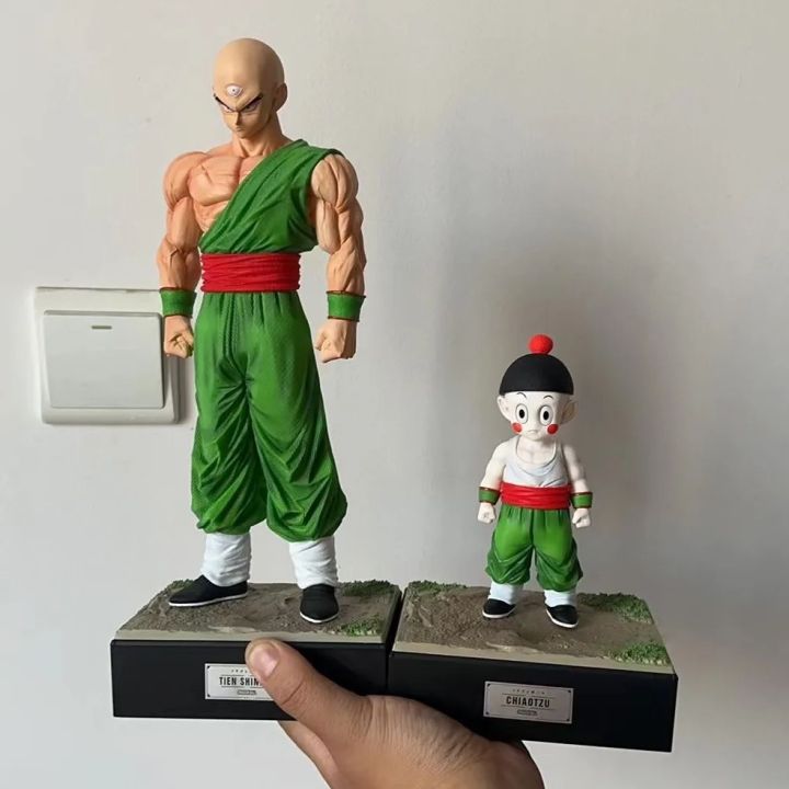 18/27cm Dragon Ball Anime Tenshinhan Figure Chouzoushu Tien Shinhan ...