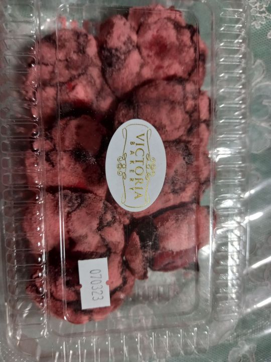 BAGUIO CITY VICTORIA BAKERY RED VELVET CRINKLES | Lazada PH