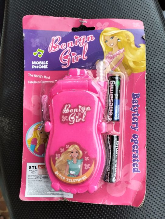 mainan hp lipat karakter Barbie/mainan anak kekinian | Lazada Indonesia
