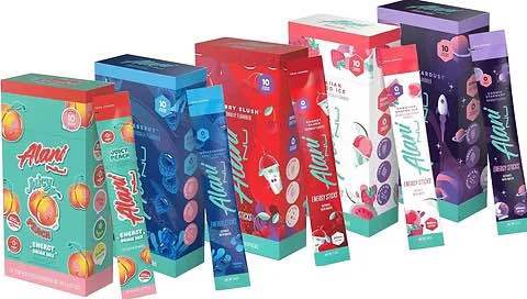 Alani Nu Energy Stick Packets, Activate with Water, 10 Sticks Per pack ...