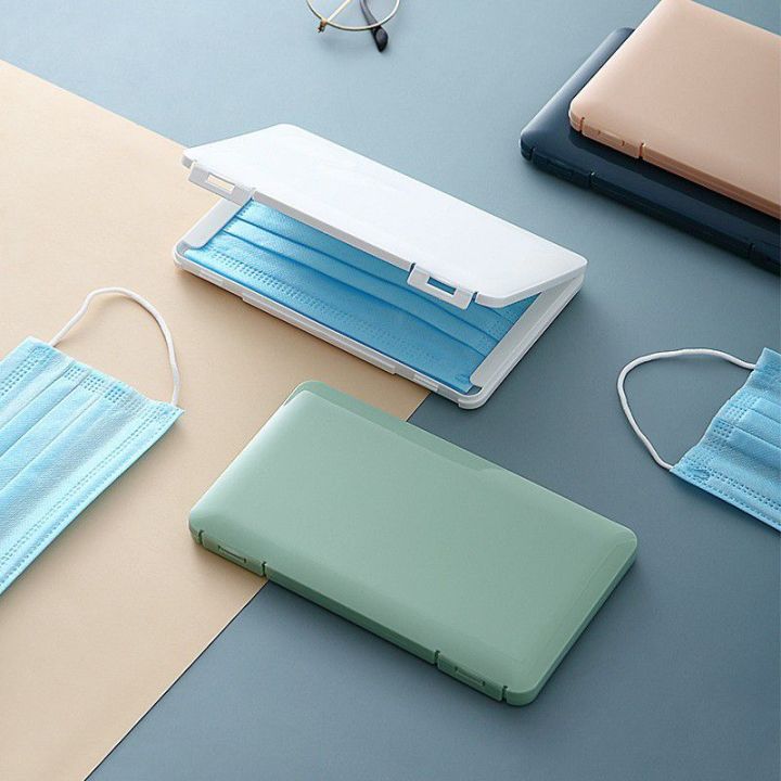 [Ready Stock] Stylish Face Mask Clip Case Mask Storage Box Portable ...