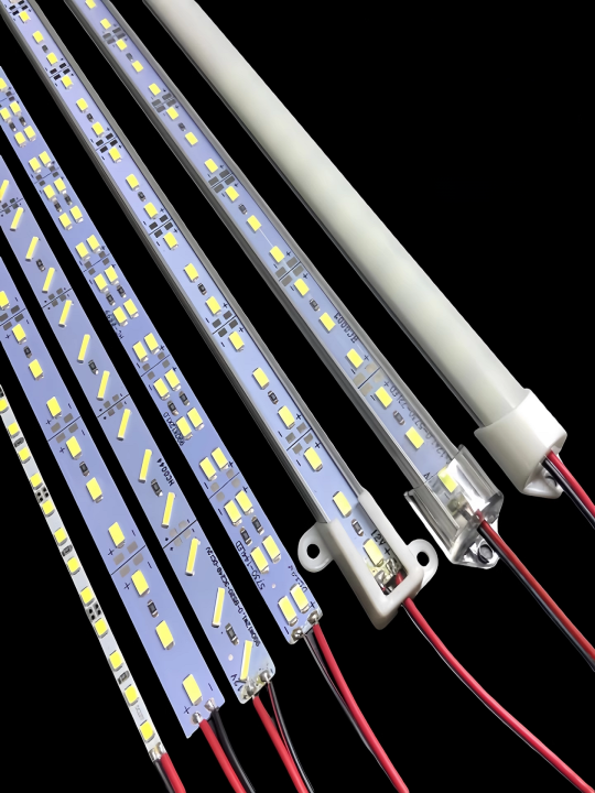 Ultra-Thin LED Lighting Strip 12V Super Bright Long Tube Light for ...
