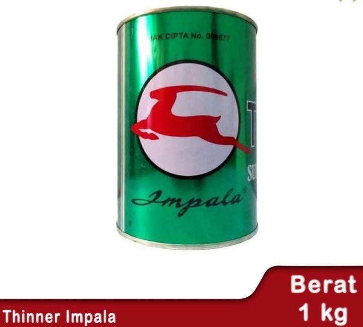 THINNER IMPALA 1 LITER THINER TINER TINNER TENER | Lazada Indonesia