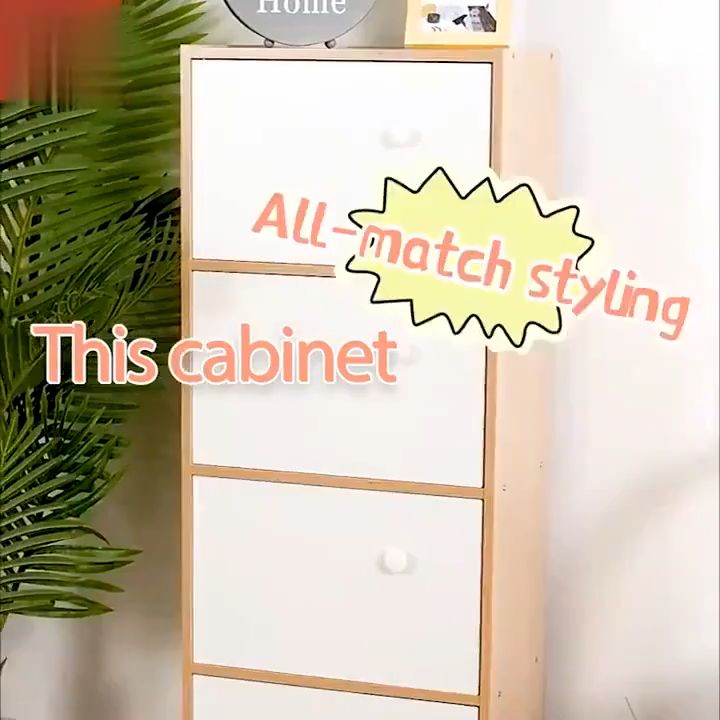 4/5 layer simple locker cabinet organizer Wood Cabinet Storage Cabinet ...