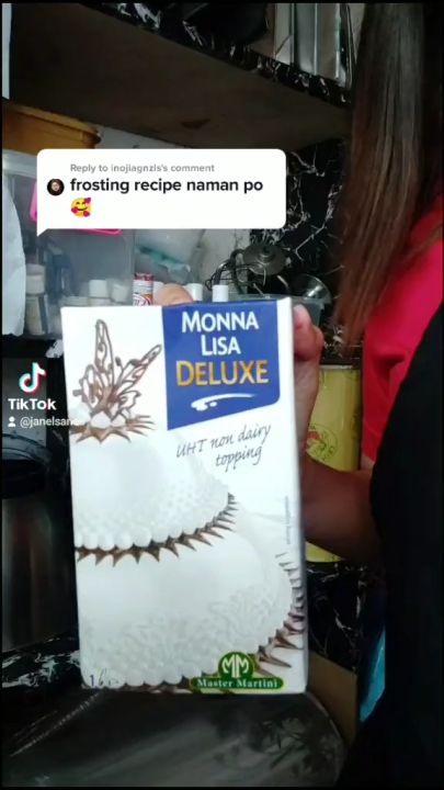 Master Martini Monna Lisa Deluxe Non-Dairy Whipping Cream – UHT ...