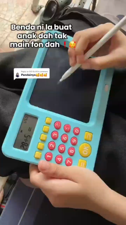 Kids Mental Math Trainer – Portable Electronic Calculator for Oral ...