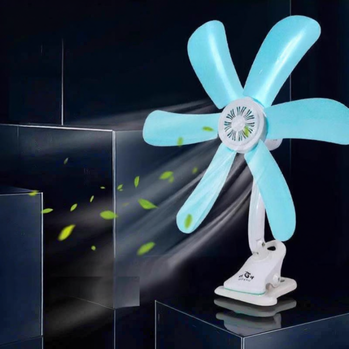 JOSEN LIGHTING | Mini Clip-On Large Airflow Silent Timing Electric Fan ...
