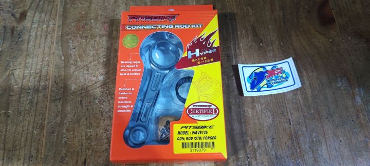 PITSBIKE CONNECTING ROD STD FORGE FOR WAVE 125/XRM 125 | Lazada PH