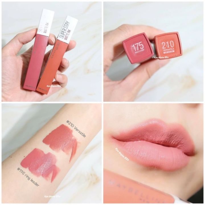 Maybelline Super Stay Matte Ink สายนู้ดต้องมี เลือกไม่ได้ขอทา 2 สีเลย ...