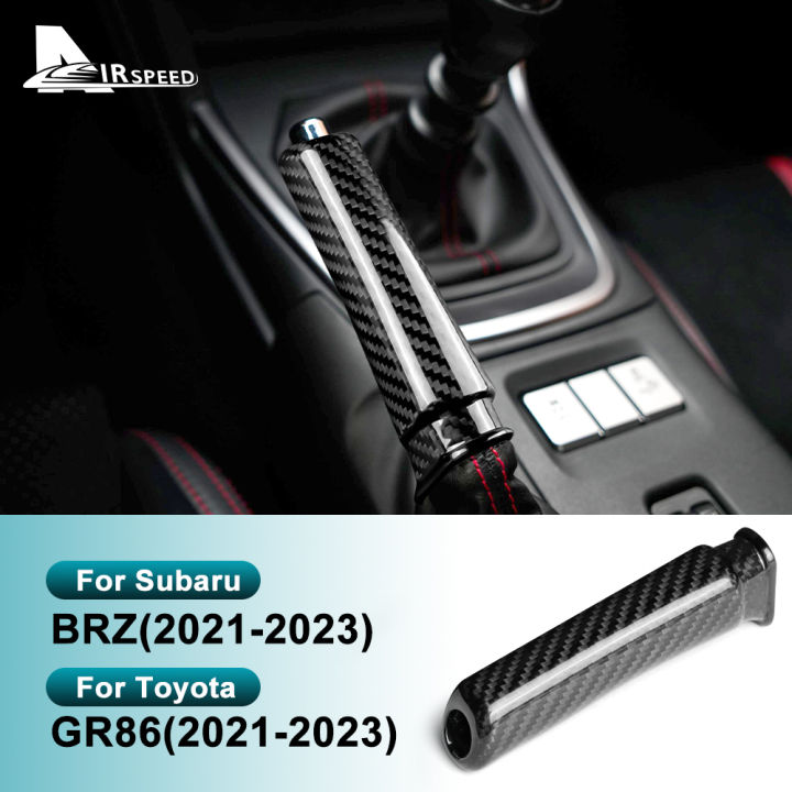 แผ่นเบรคมือสำหรับ Subaru BRZ Toyota G86 21-23 Airspeed คาร์บอนแท้เบรก ...