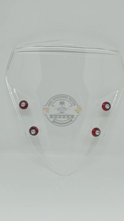 VISOR AEROX 155 WINDSHIELD YAMAHA AEROX PLUS BAUT | Lazada Indonesia