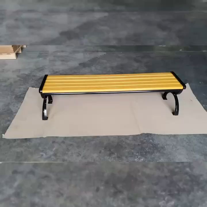 Ghế không lưng sân vườn công viên 1.5M gỗ nhựa/ Bench/ 公园椅子/VHP-JM-002 ...