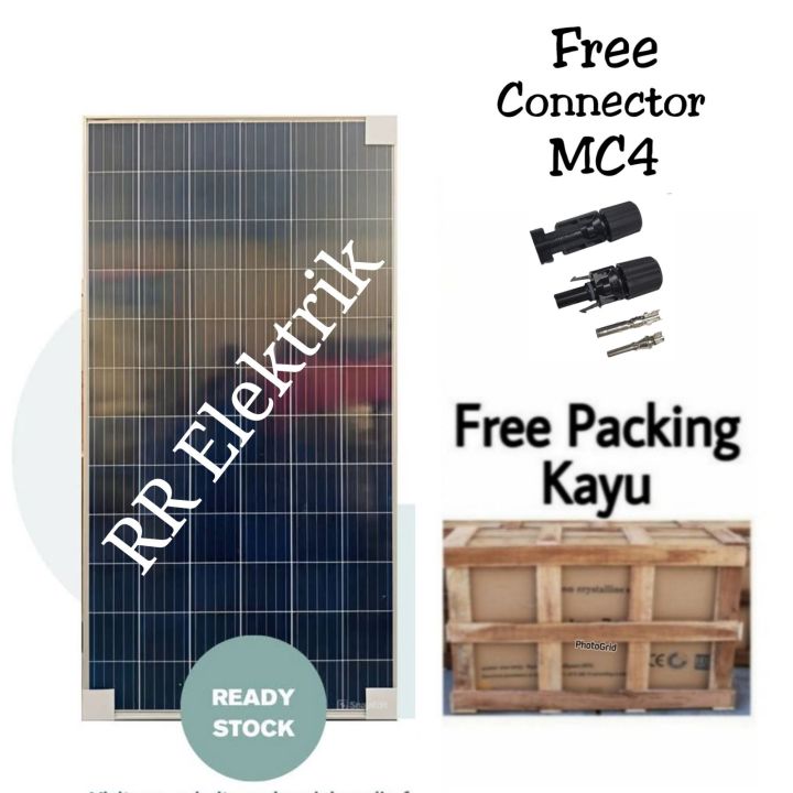 Solar Panel Solar Cell Panel Surya Maysun 330wp Poly 330 Wp Polycrystalline | Lazada Indonesia