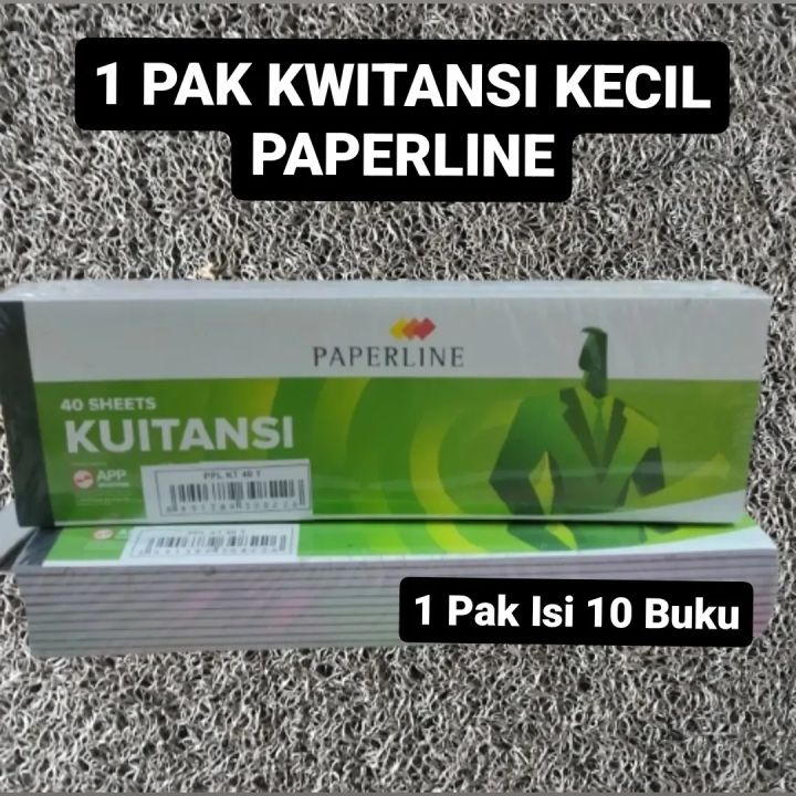 1 Pak Buku Kwitansi Paperline { Isi 10 Pcs } | Lazada Indonesia